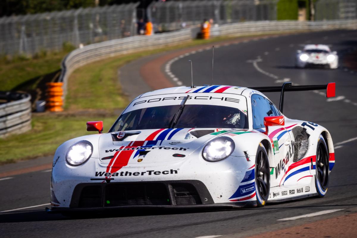 MacNeil, Andlauer, and Merrill in WeatherTech Racing Porsche for Le ...