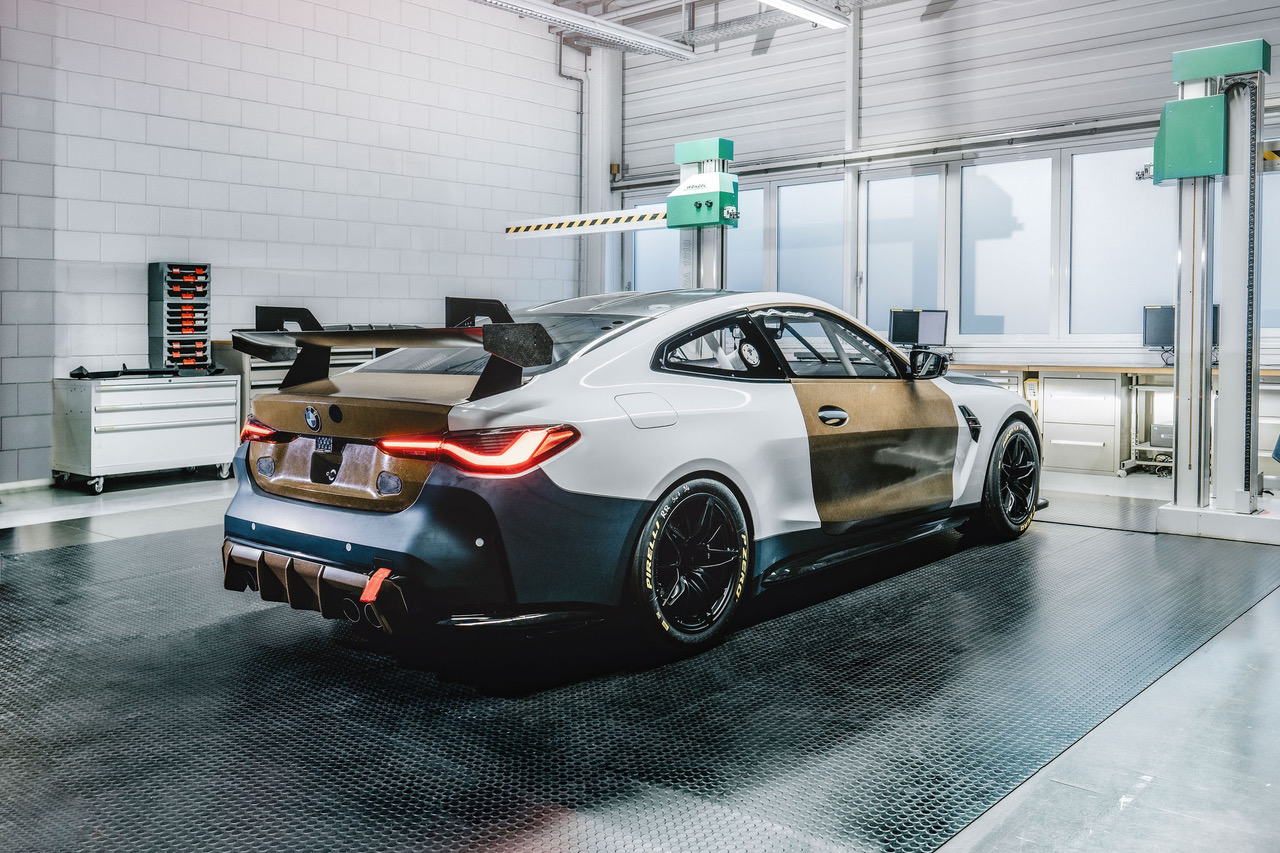 BMW unveils new M4 GT4 featuring more natural fibre parts than any ...
