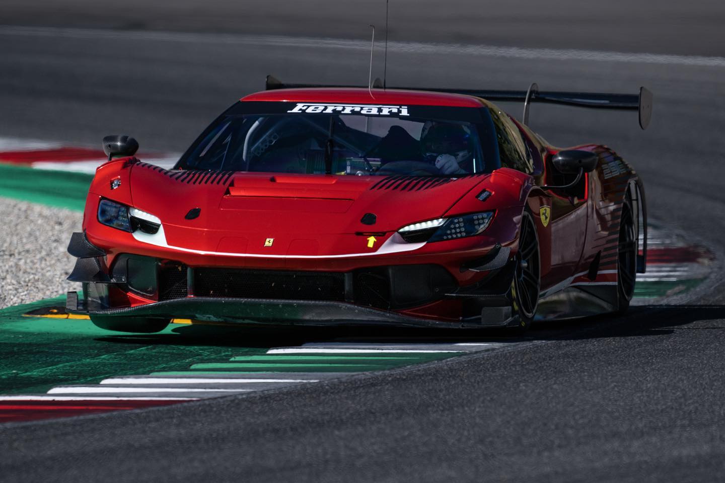 Ferrari 296 GT3 testing at Mugello | Endurance Info