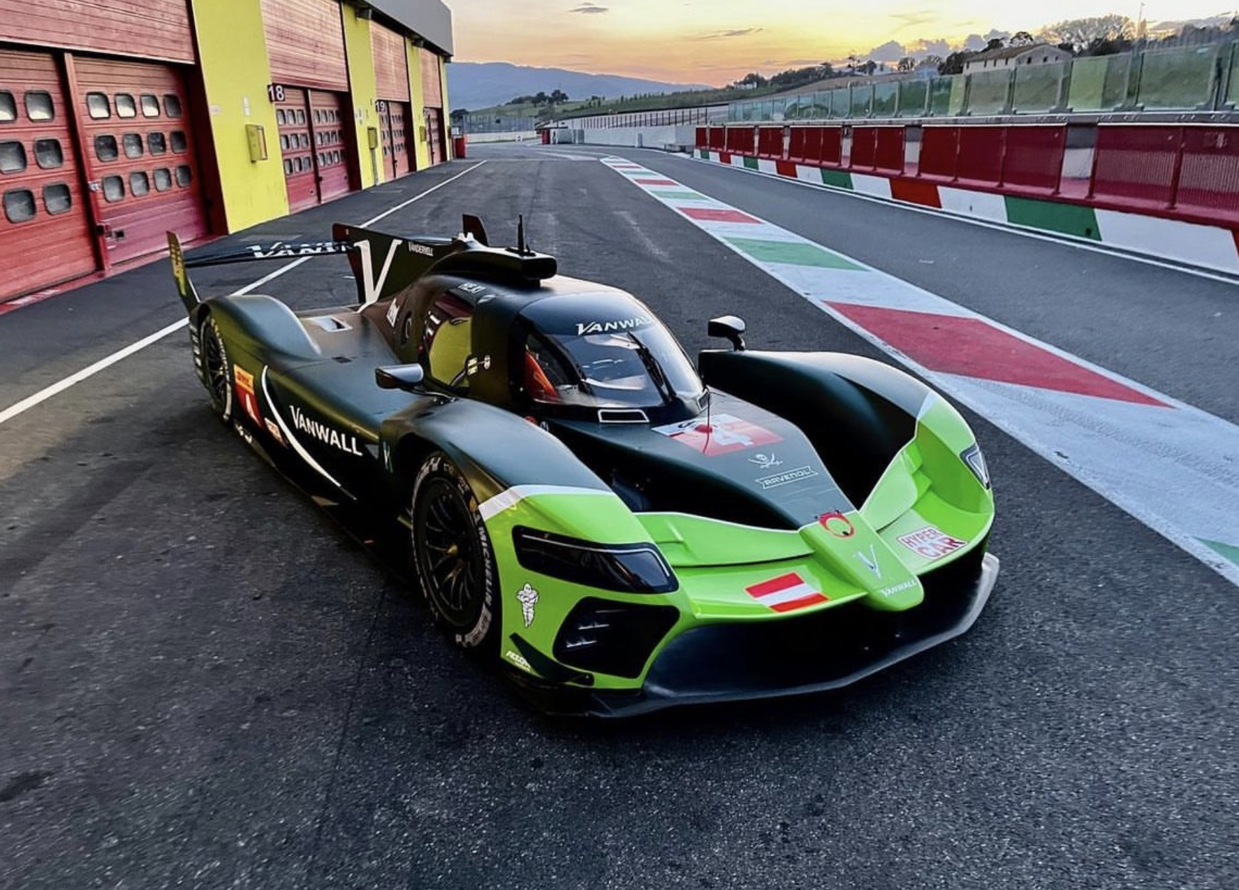 Vanwall Racing resumes testing and unveils 2023 livery | Endurance Info