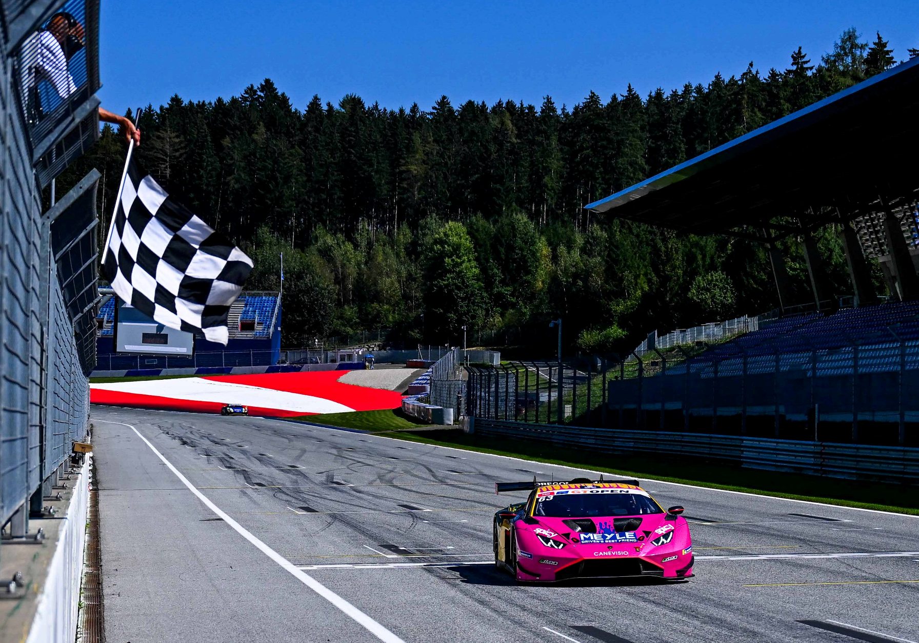 Paul-Chovet (Oregon Lambo) make it three at the Red Bull Ring ...
