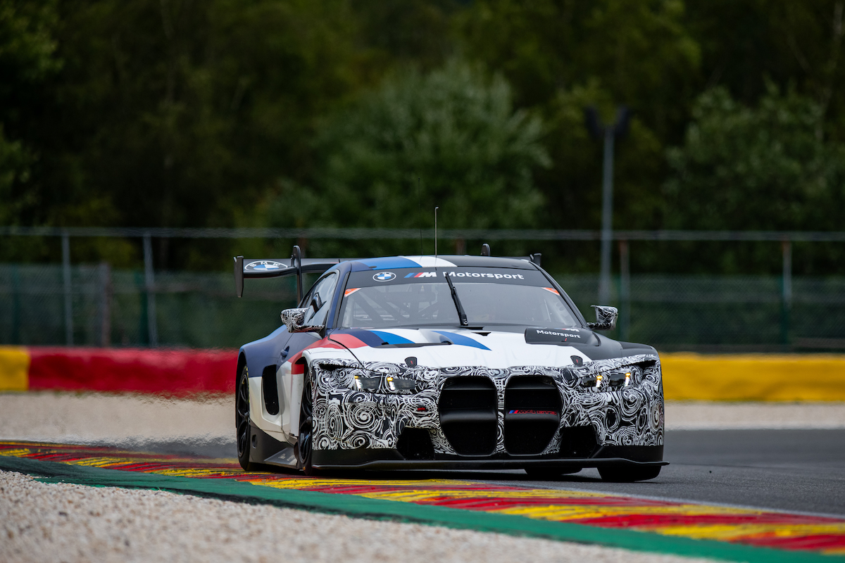 The BMW M4 GT3 EVO on track at Spa-Francorchamps | Endurance Info