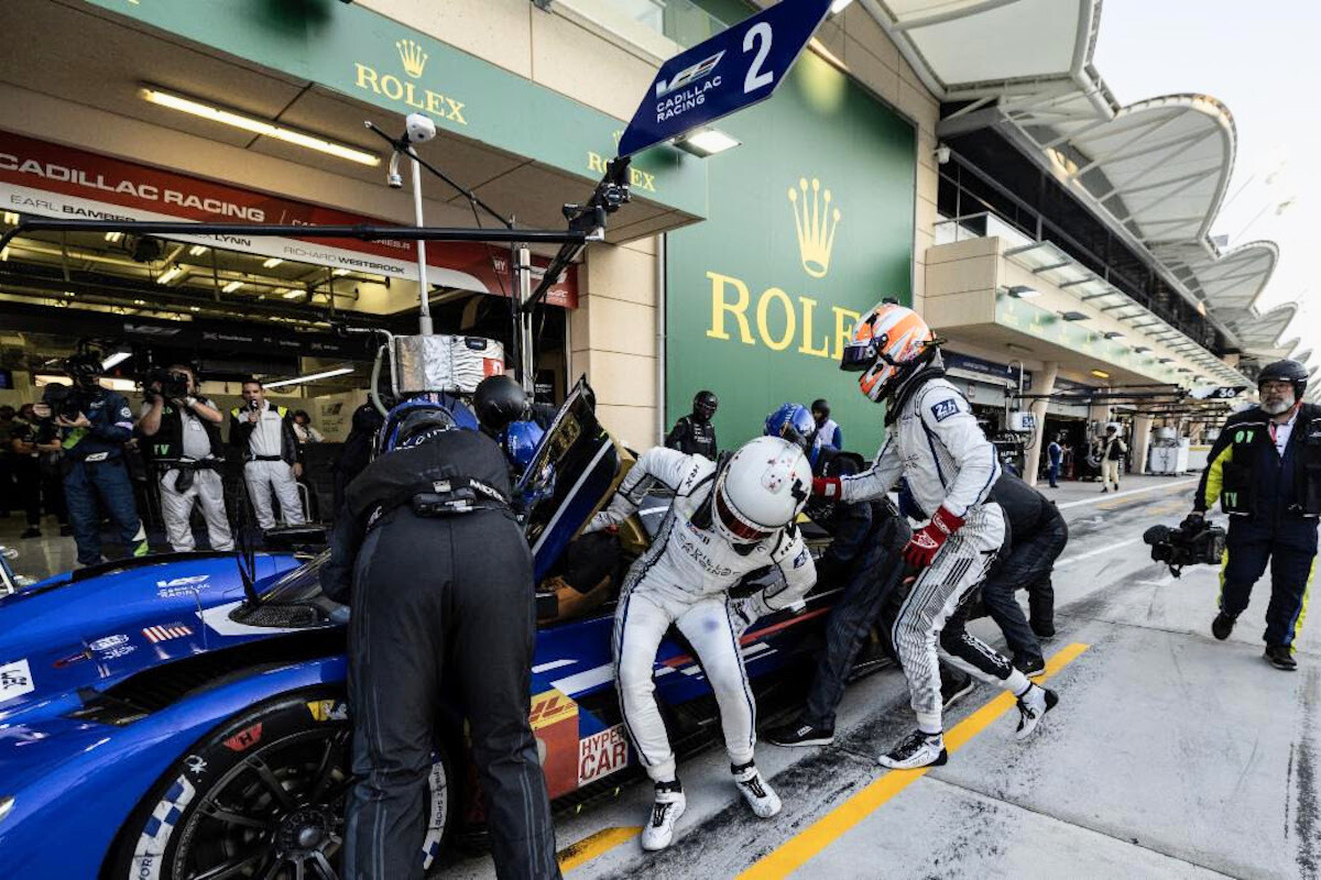 WEC - Towards a duo at the wheel of the No. 2 Cadillac V-Series.R in ...