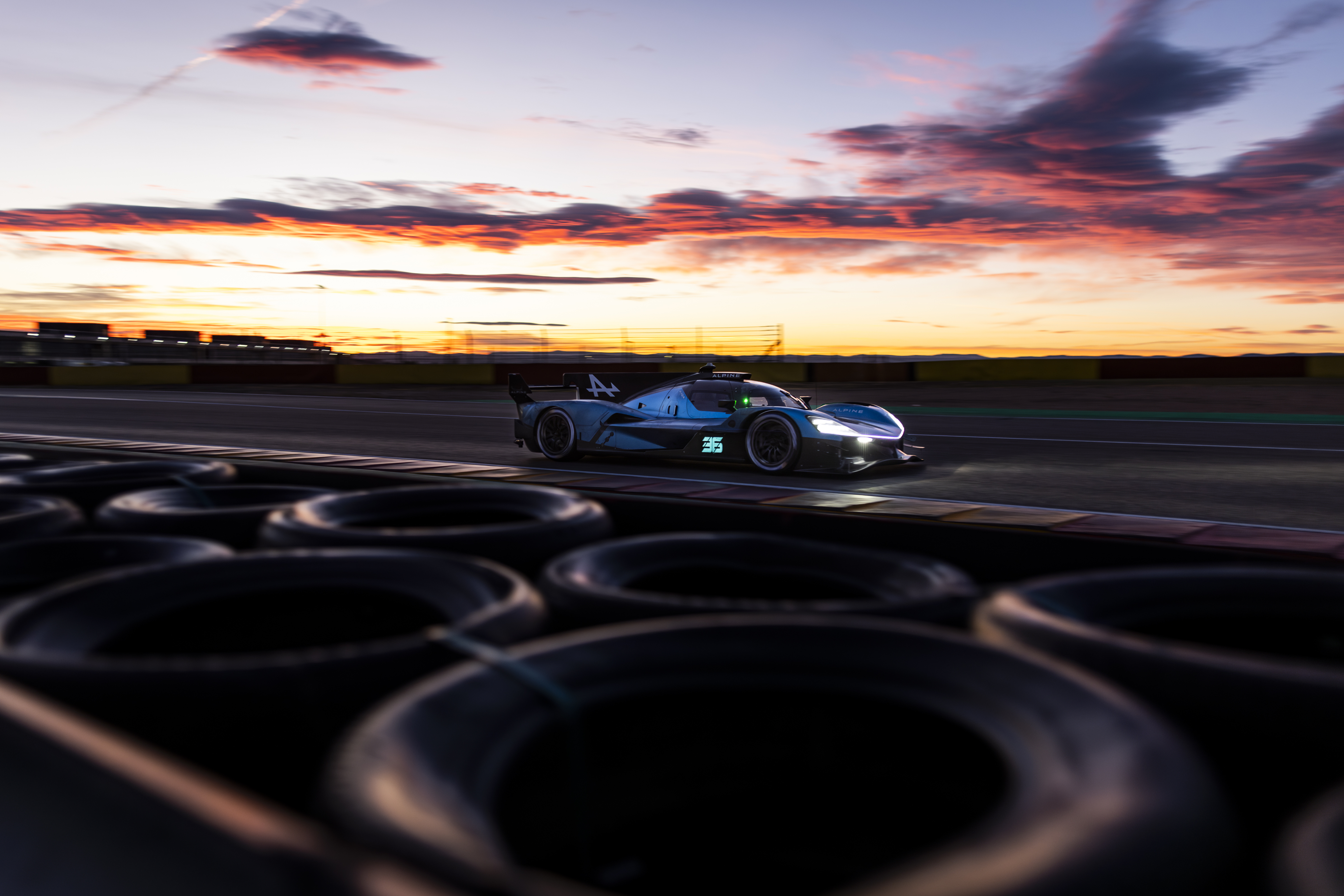 The Alpine A424 runs 5,000 kilometres in its first endurance test ...