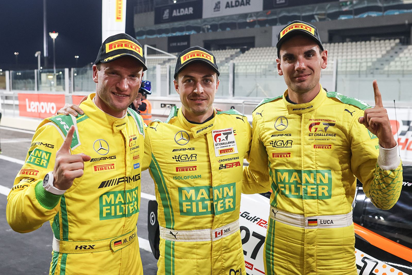 GruppeM and 2 Seas earn Mercedes-AMG front row lockout for Gulf 12 ...