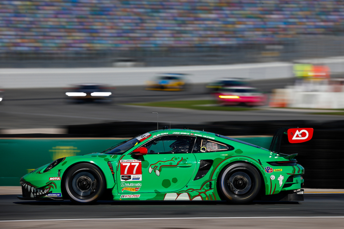 Priaulx Puts ‘Rexy’ Porsche on GT Pole for Rolex 24 At Daytona ...