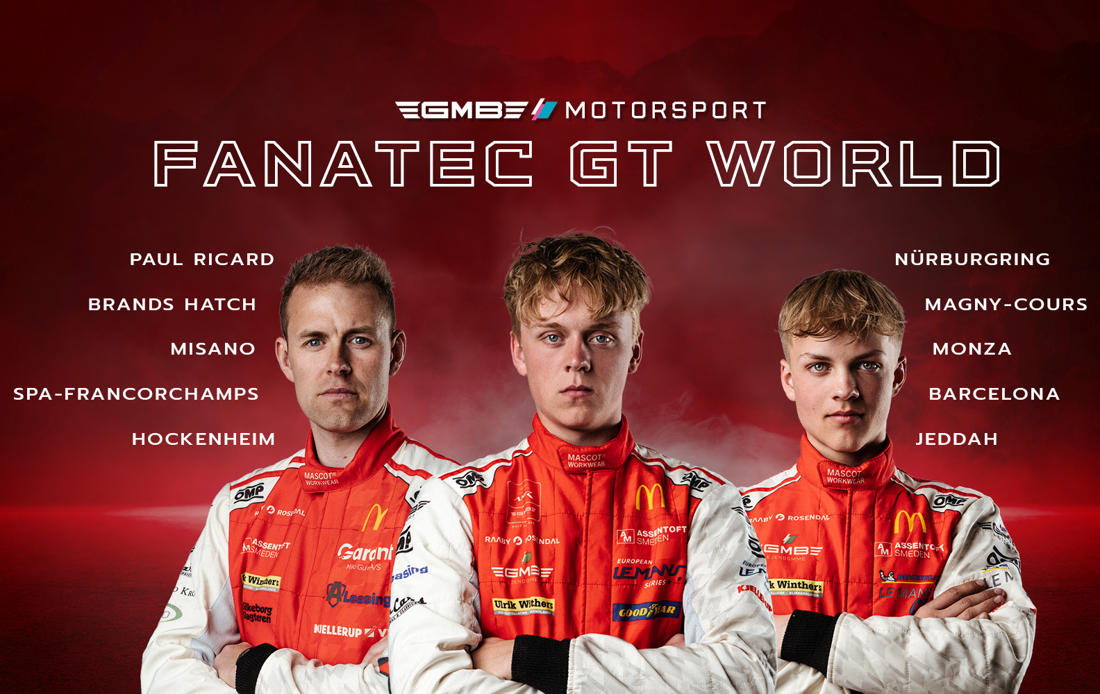 Familiar faces to drive international series for GMB Motorsport ...