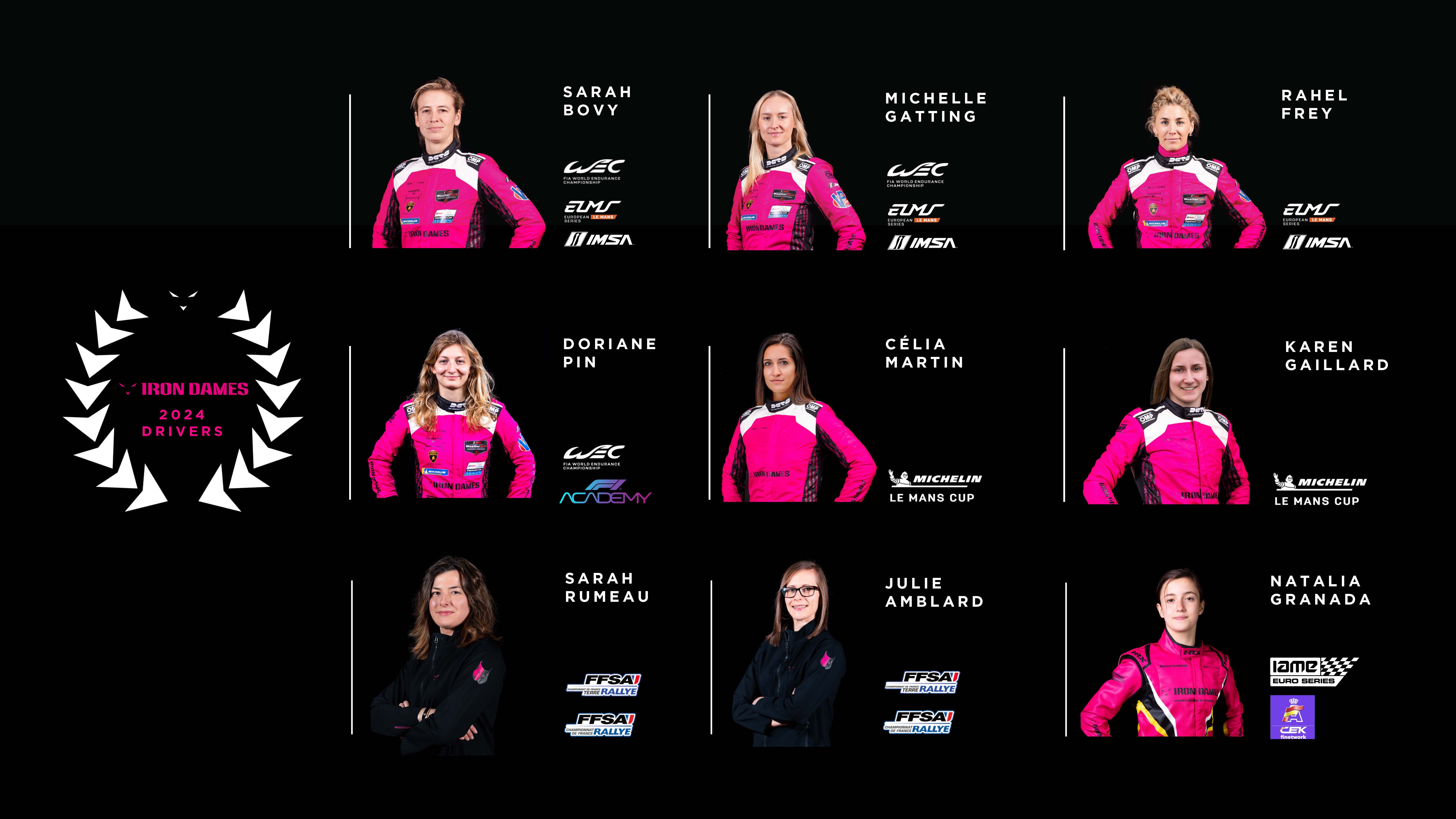 The Iron Dames announce full 2024 line-up, showcasing unprecedented growth and determination ...