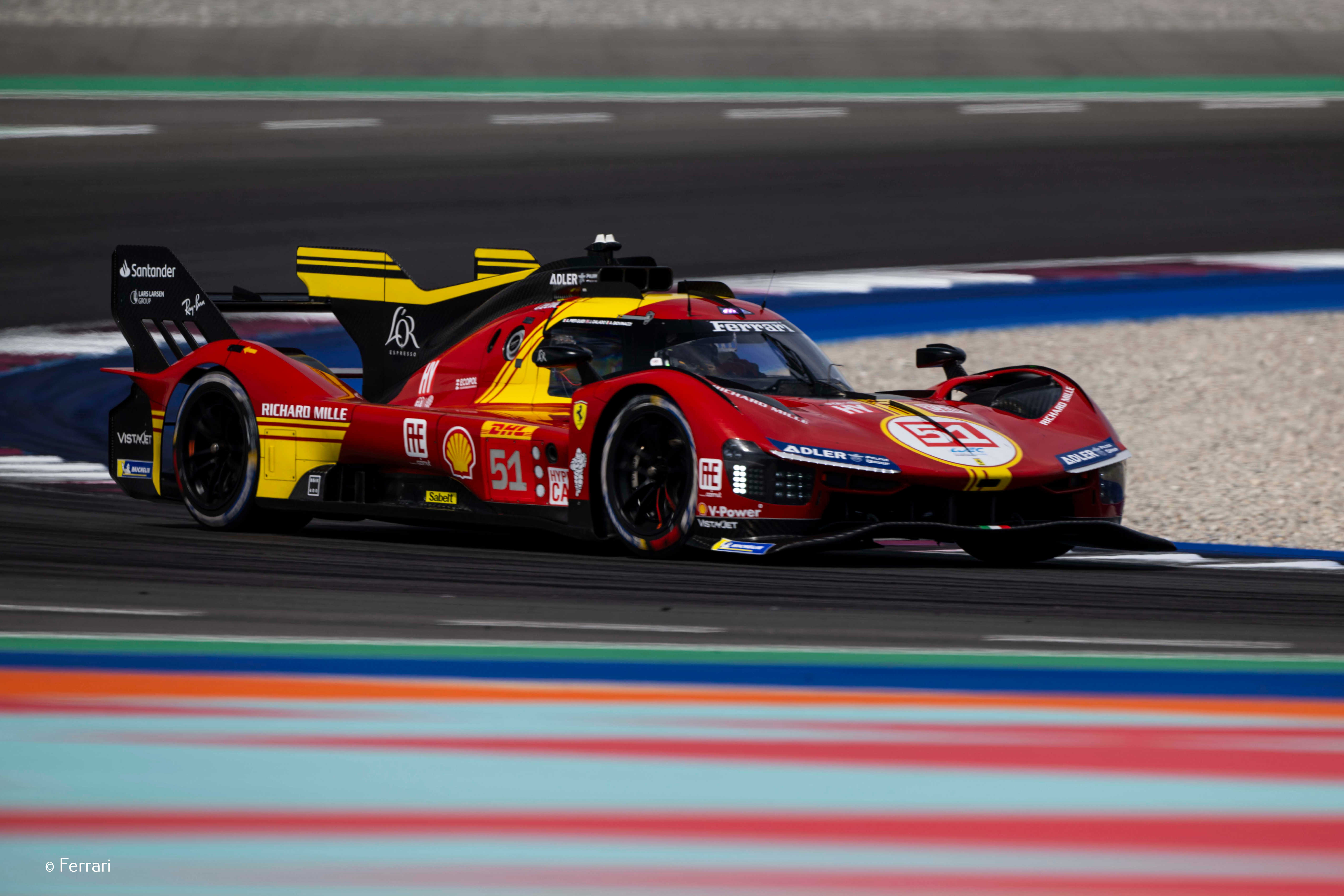 Difficult debut for Ferrari 499Ps in Qatar | Endurance Info