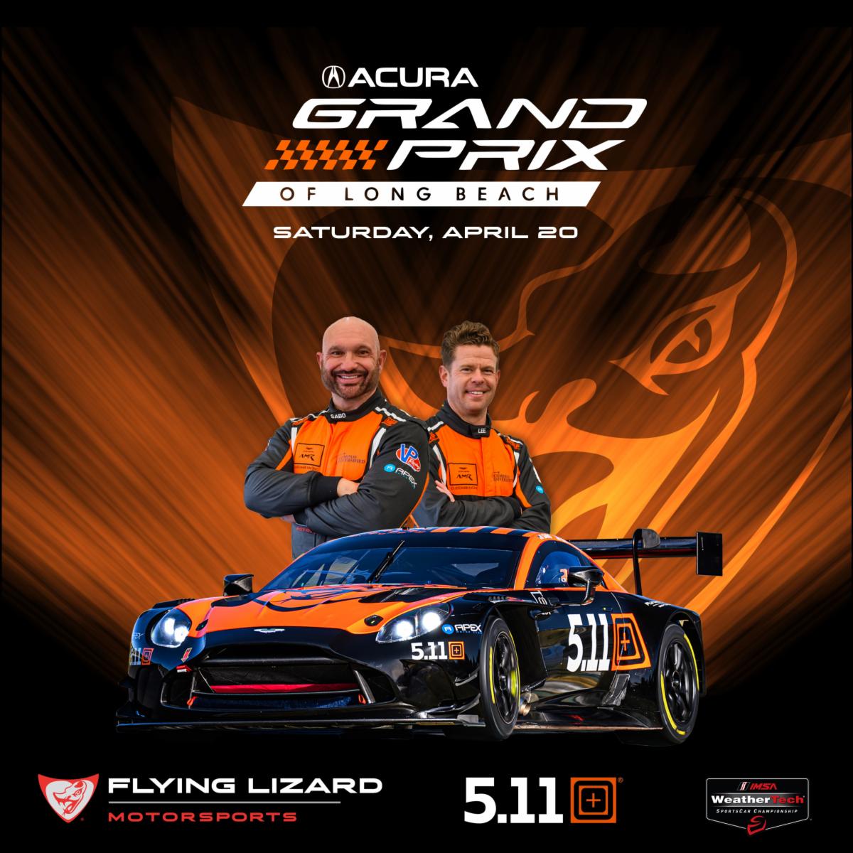 Flying Lizard Makes Long Awaited Return to IMSA at Long Beach Grand ...