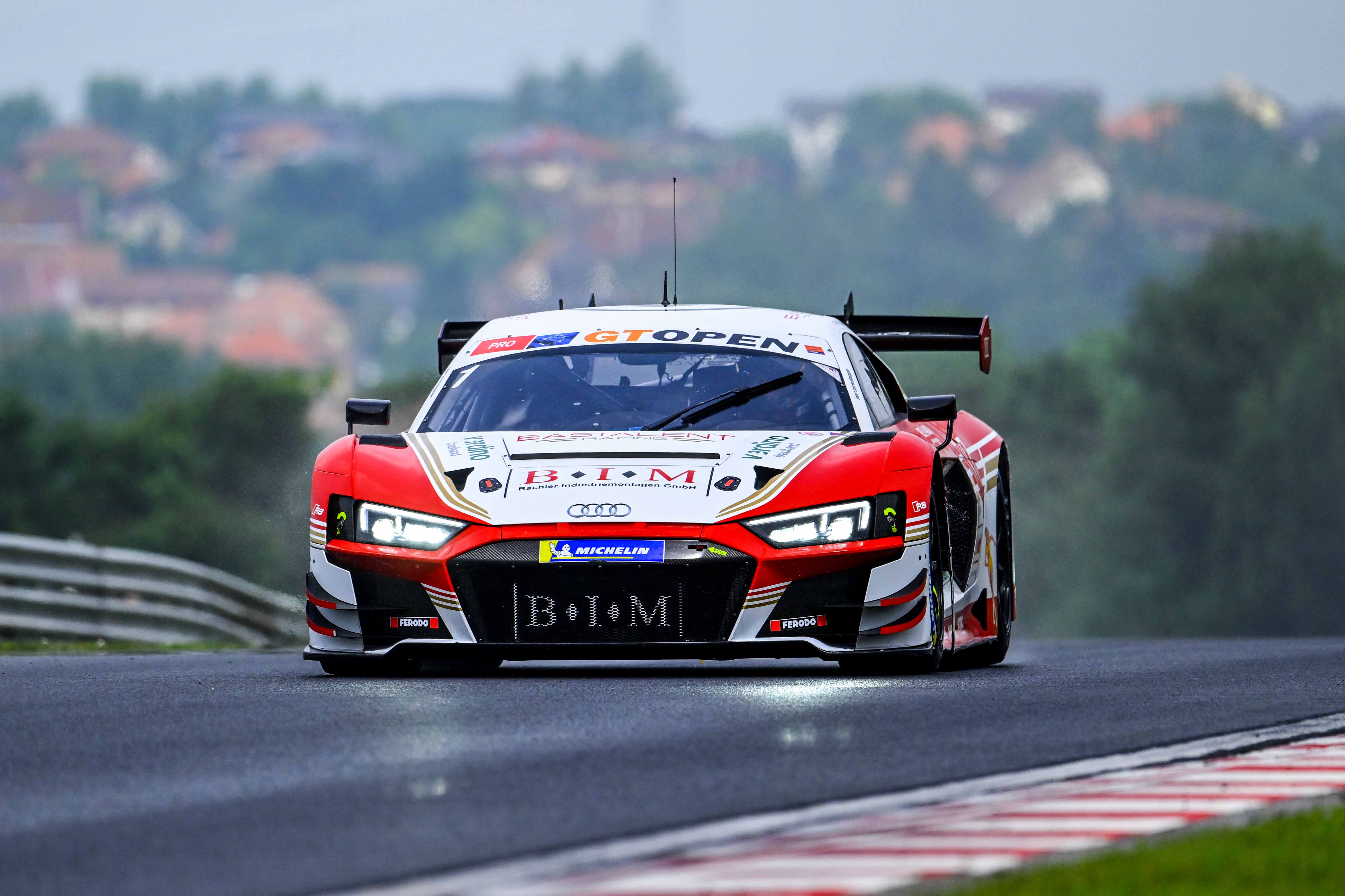 GT Open - Reicher-Haase win Race 1 at the Hungaroring in a lively wet ...