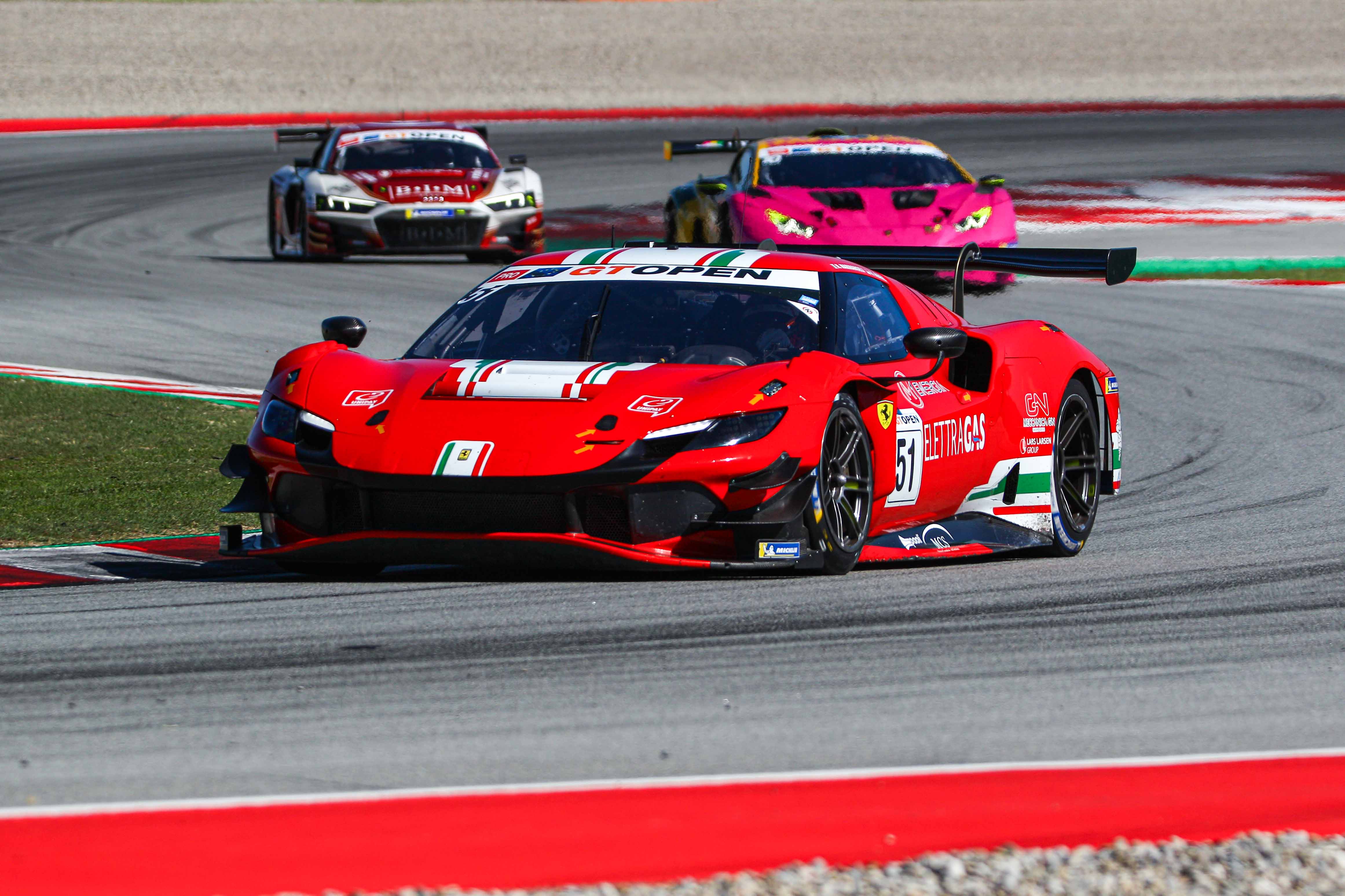 Marinangeli-Abril (Spirit of Race Ferrari) win at Barcelona and join ...