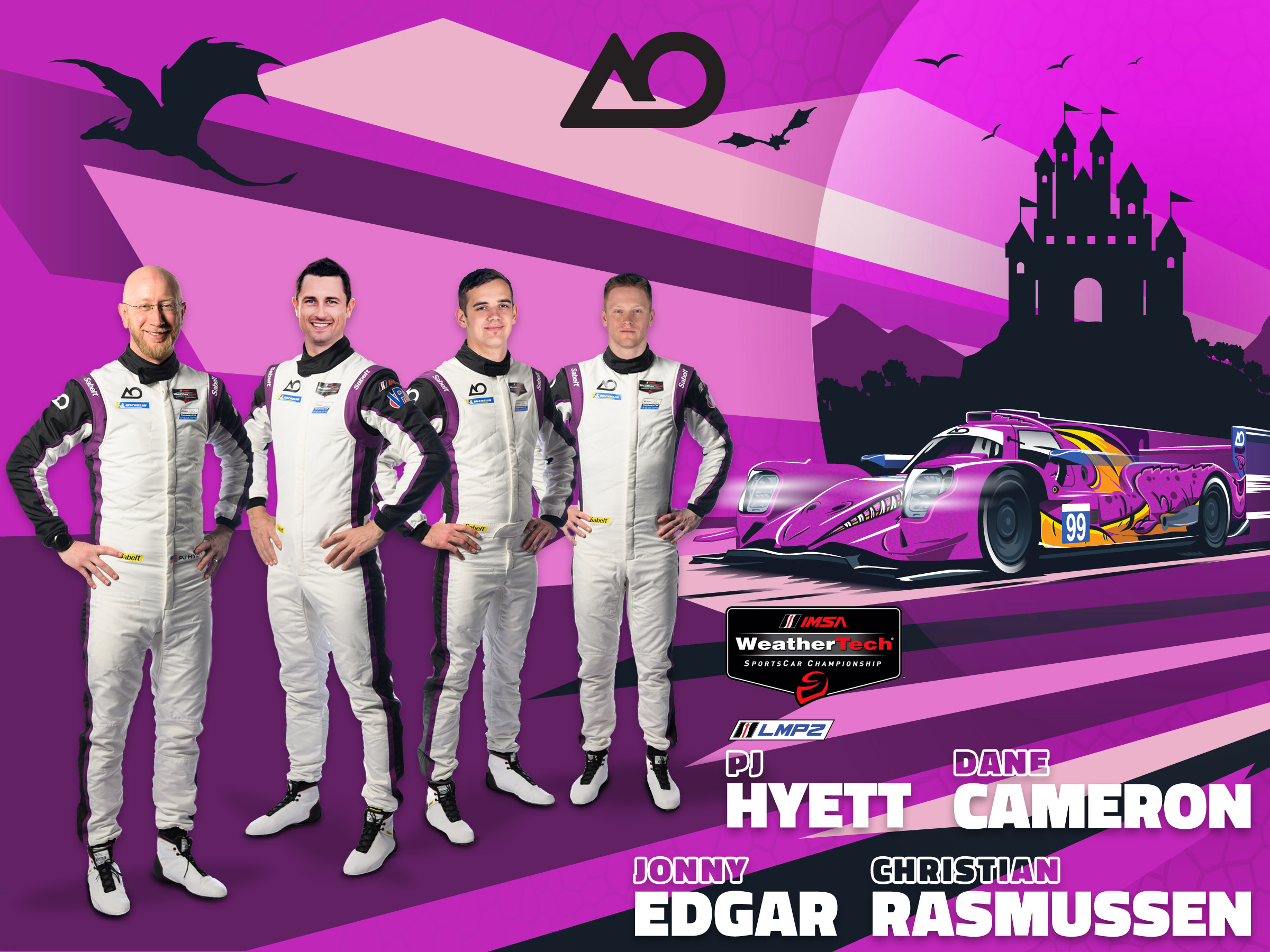 AO Racing’s Spike the Dragon Ready to Soar with LMP2 Lineup | Endurance ...