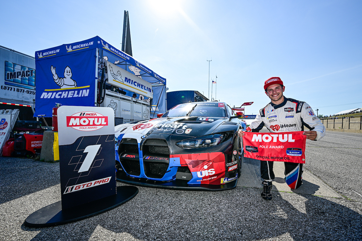 Verhagen Earns Maiden IMSA Pole in No. 1 Paul Miller Racing BMW at CTMP ...
