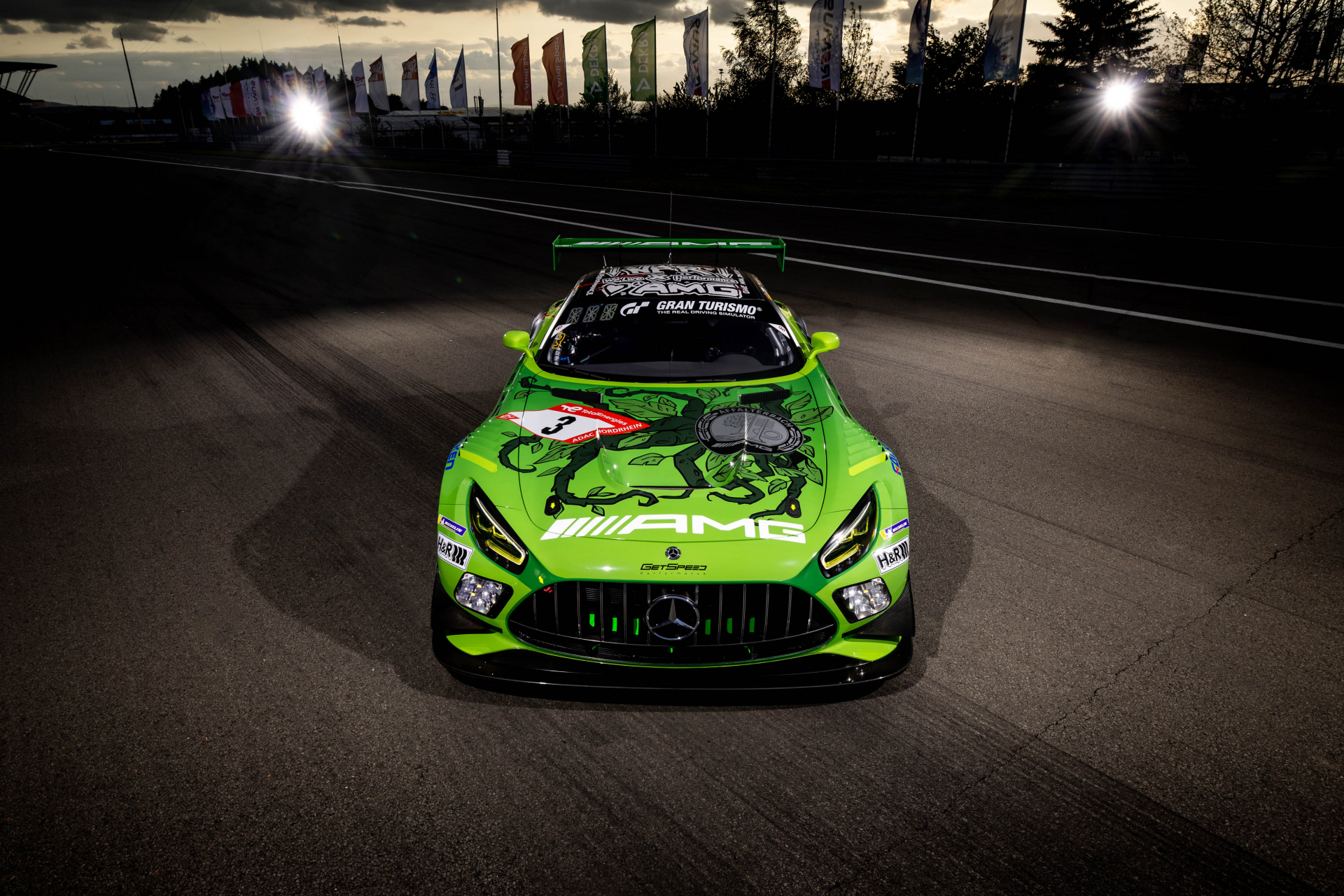 Mercedes-AMG Team GetSpeed fields 'Art Car' at the 24h Nürburgring ...