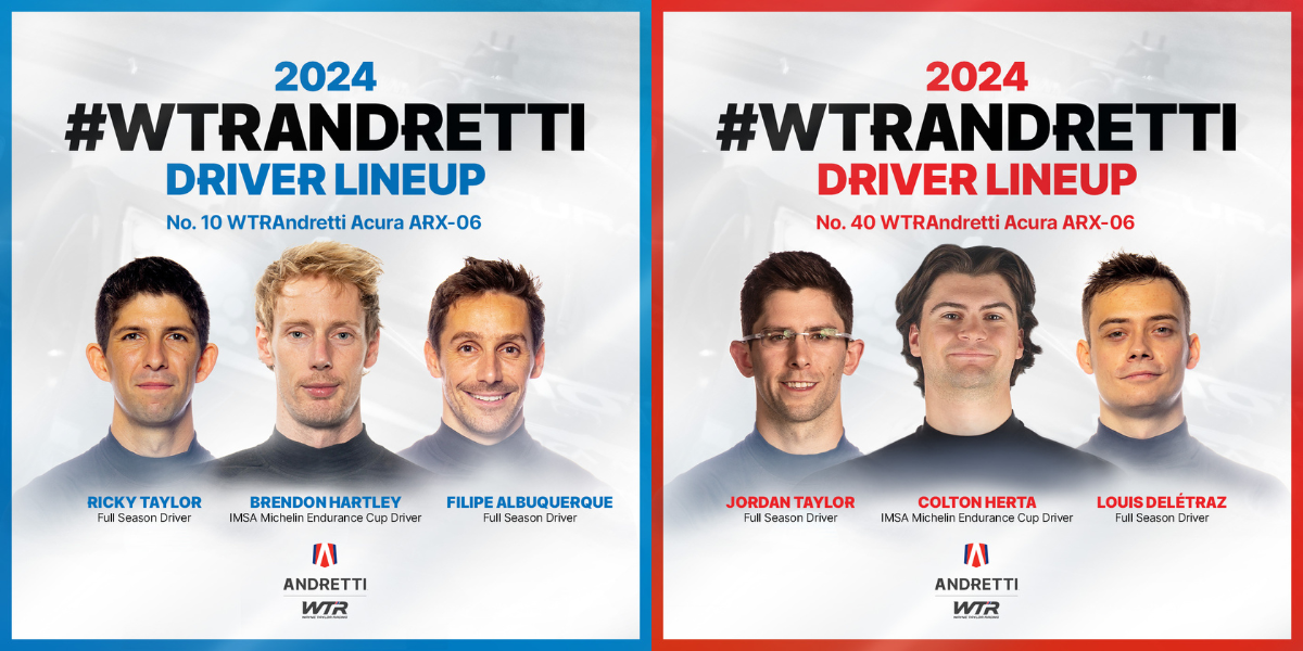 WTR Andretti Names IMEC Drivers for 2024 Season | Endurance Info