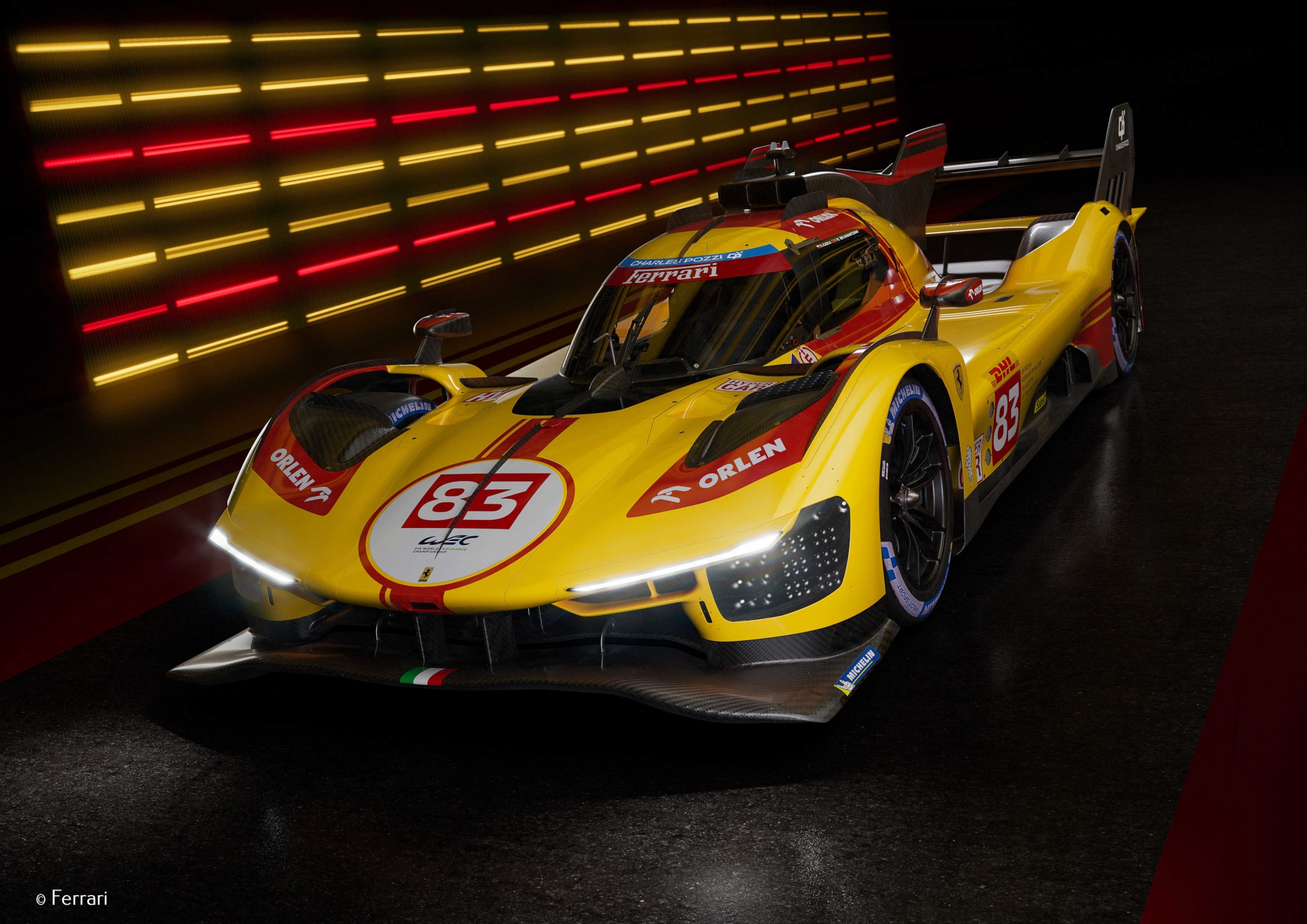 AF Corse unveils the livery of the number 83 Ferrari 499P | Endurance Info