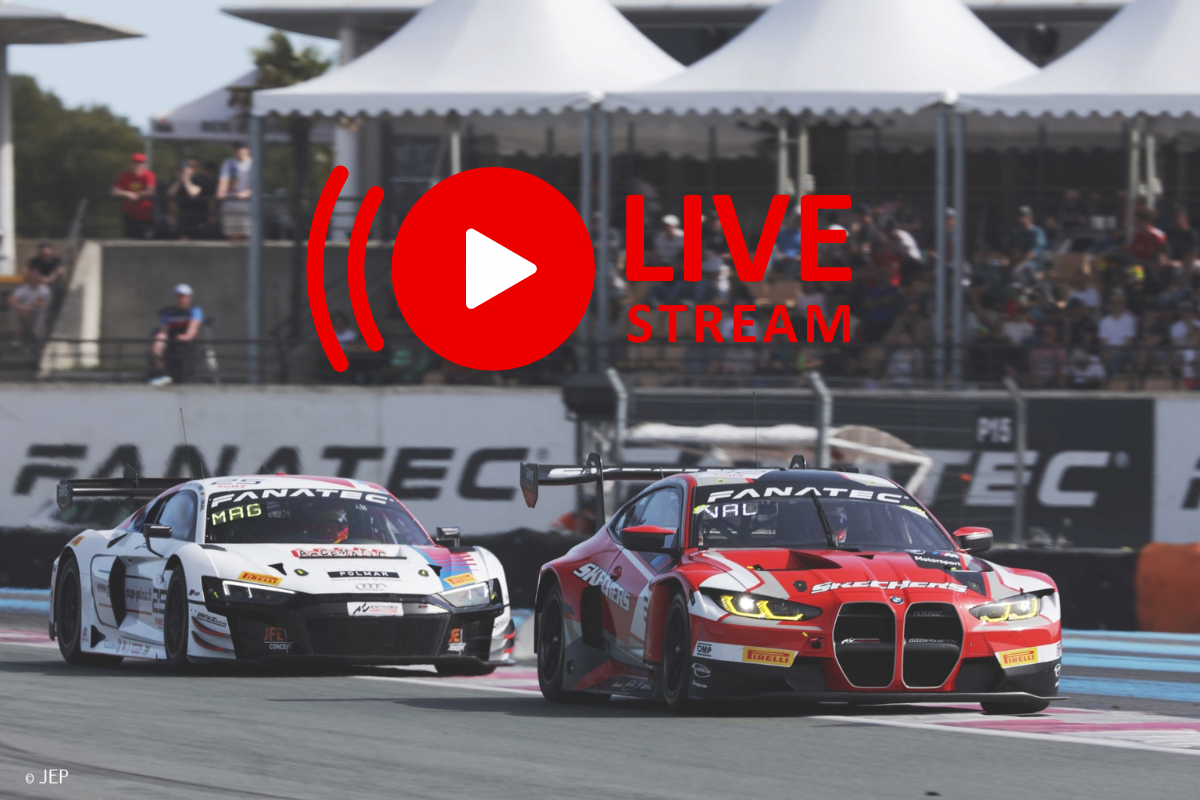 Live video coverage of the GTWC Europe race at Paul Ricard at 2.30pm ...